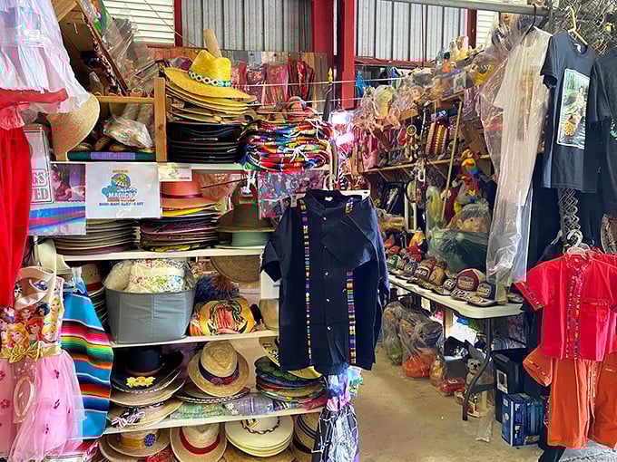 Sombrero central! A hat collection so vast it could shade a small village from Florida's unforgiving sunshine.