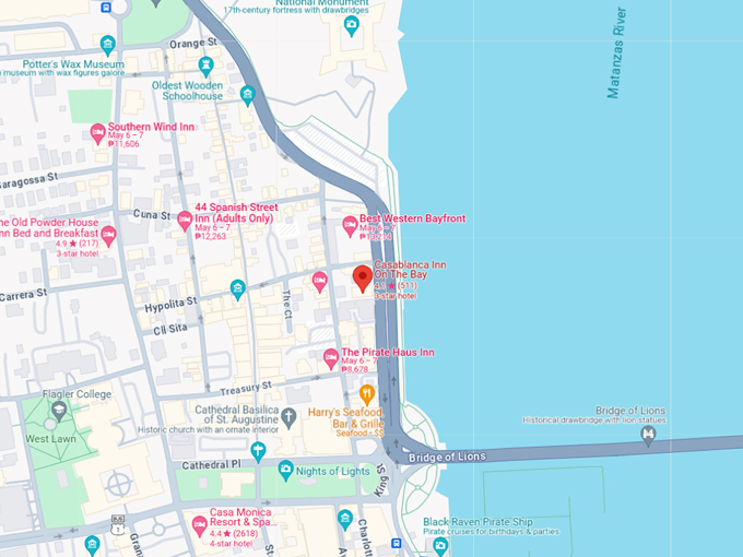 106 year hotel florida 10 map