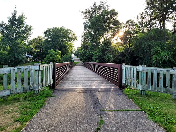 Another gorgeous bridge moment where wood and water meet, creating photo opportunities that'll make your social media followers seriously jealous.