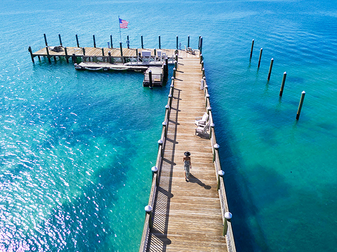 Walking this boardwalk feels like starring in your own mental wellness commercial&mdash;just add gentle background music.