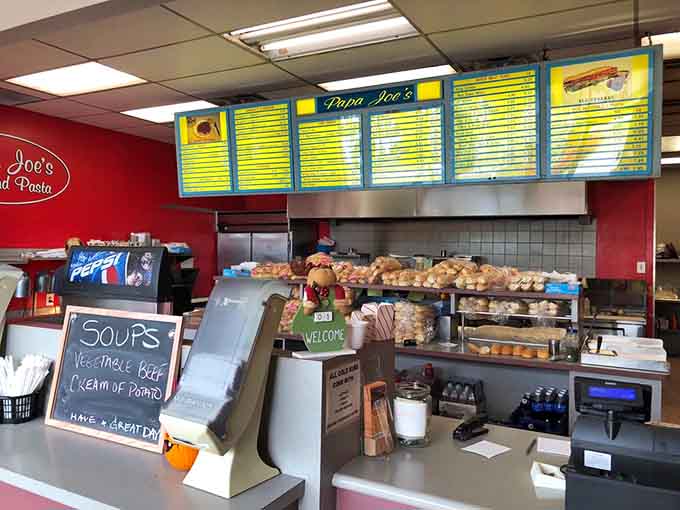 Behind this counter, sandwich magic happens daily, where ordinary ingredients transform into extraordinary meals that keep people coming back for more.