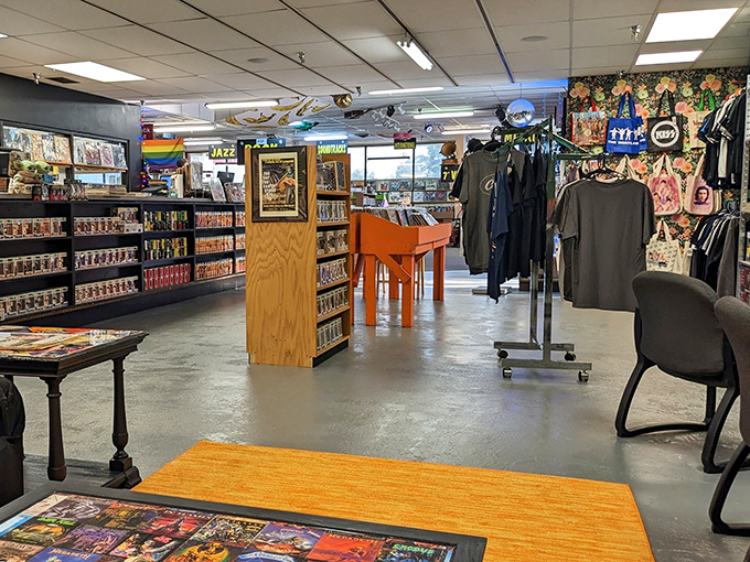 Beyond just music, Bananas offers band merchandise, vintage clothing, and quirky collectibles that celebrate the culture surrounding your favorite artists.
