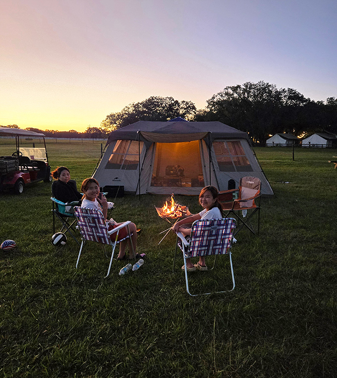 Evening campfires create the perfect backdrop for making memories and s'mores &ndash; both equally gooey and sweet in different ways.