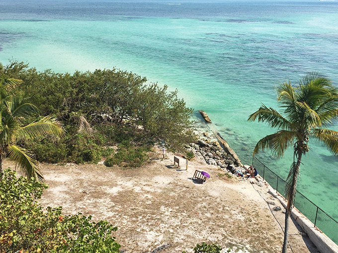 Coastal scenery that makes you question every life decision that didn't involve moving to the Keys immediately.