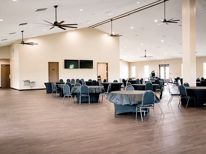 The spacious clubhouse offers a gathering place for everything from rainy day activities to evening socials.