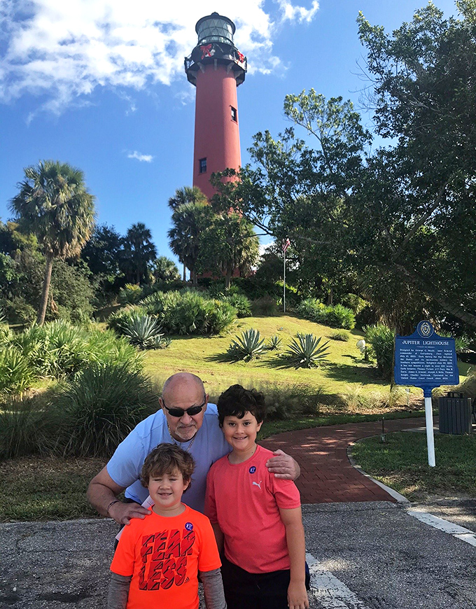 Generations share a lighthouse adventure, creating memories that will outlast any souvenir t-shirt or refrigerator magnet.