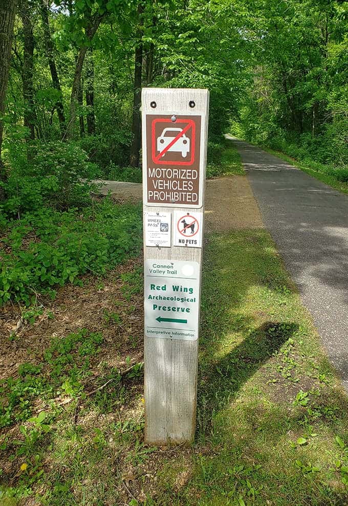 Clear rules keeping the trail peaceful and safe, because apparently some people need reminding that motorized vehicles and nature paths don't mix.