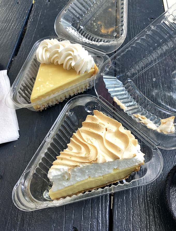 The holy trinity of key lime pie variations &ndash; classic, meringue-topped, and key lime &ndash; showcasing why this dessert deserves its legendary status.