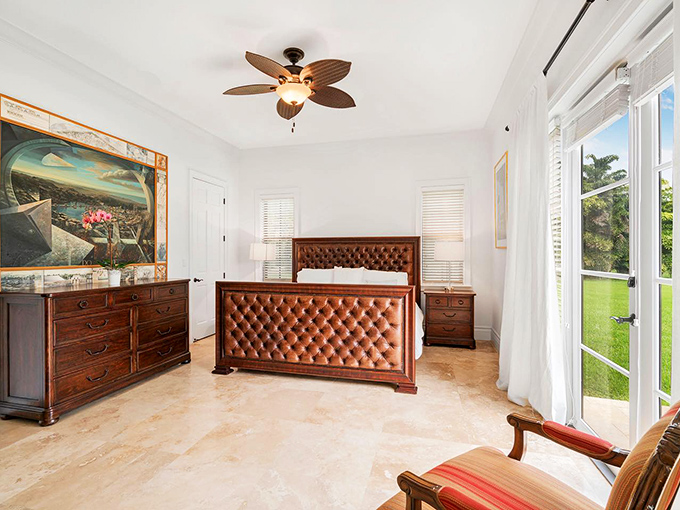 Bedrooms that don't just promise rest but deliver the kind of sleep that has you waking up wondering what century it is.