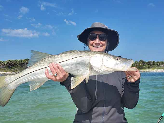 Fishing around Egmont Key can yield impressive catches, turning a historical excursion into a potential fish story that people might actually believe.