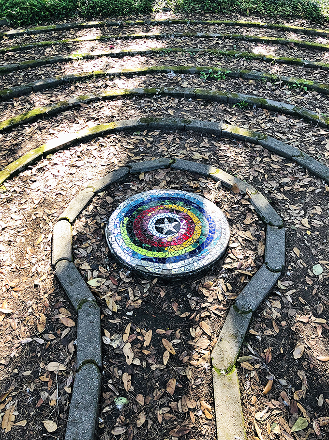 This labyrinth isn't trying to confuse you &ndash; it's offering a walking meditation where getting lost actually helps you find yourself.