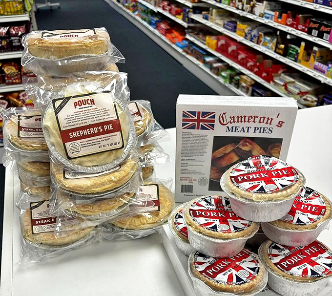 Proper British pies with their distinctive crimped edges promise hearty fillings of steak and kidney or minced pork &ndash; comfort food wrapped in pastry.