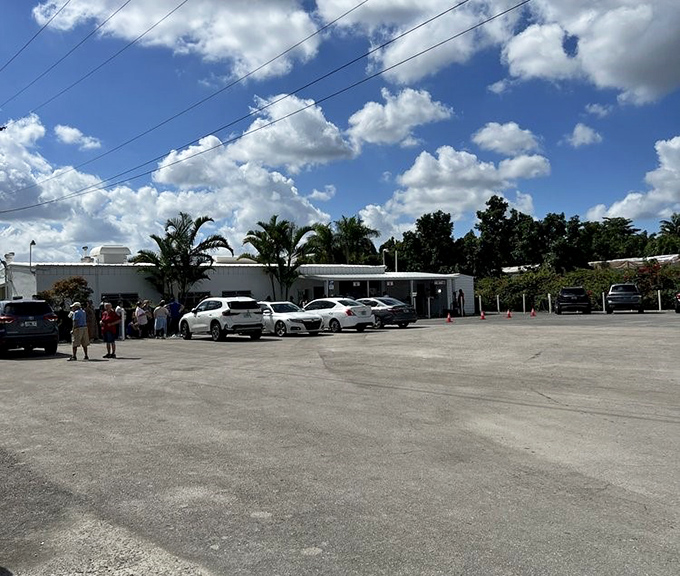 The parking lot fills early &ndash; a sure sign you've found somewhere special. Florida's worst-kept culinary secret draws crowds daily.