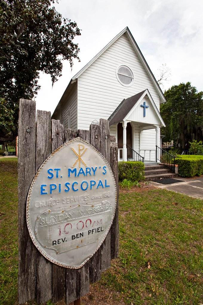 St. Mary's Episcopal Church stands as a simple, elegant reminder that faith and community have anchored Micanopy through changing times.
