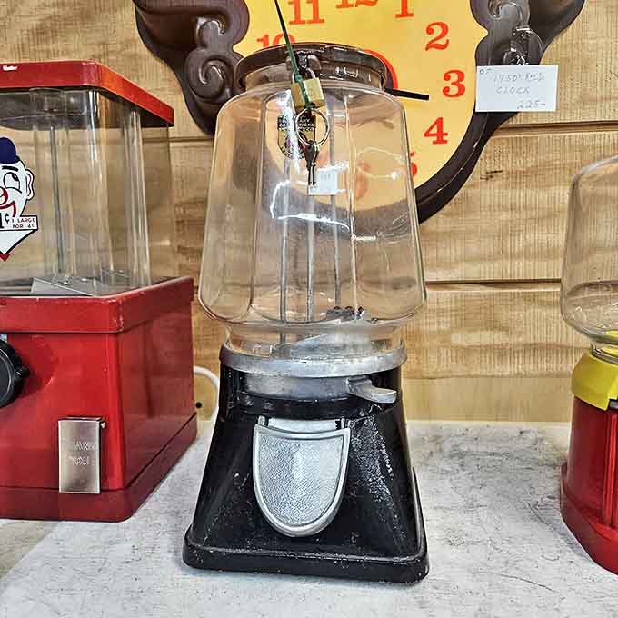 This vintage gumball machine once turned pennies into childhood joy &ndash; now it transforms modern homes into nostalgic wonderlands.
