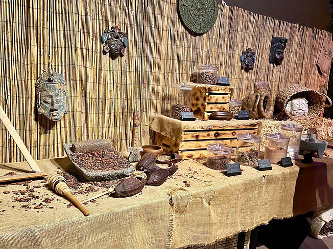 This ancient cacao exhibit reminds us that chocolate has been making humans happy since before anyone worried about calories.