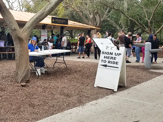 Sign up here for your ticket to ride &ndash; where a modest donation unlocks an extraordinary journey through Largo Central Park.