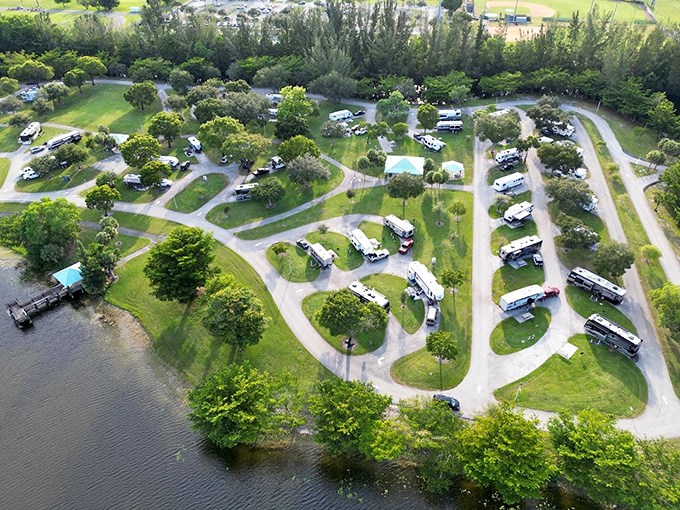 A perfectly organized village of temporary homes &ndash; where camping meets comfort and nobody has to sleep on rocks.