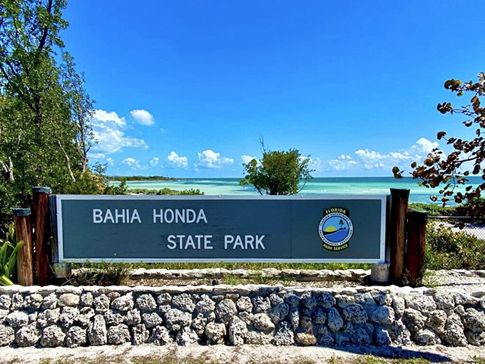 Clear directions in paradise, because even in heaven you occasionally need to know which way leads to the restrooms.