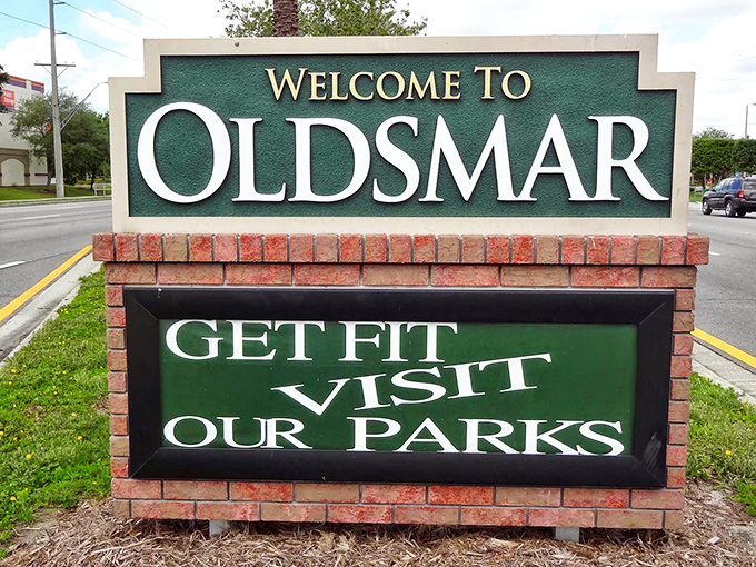 Oldsmar's welcome sign says it all &ndash; a community that values both fitness and friendliness in equal measure.