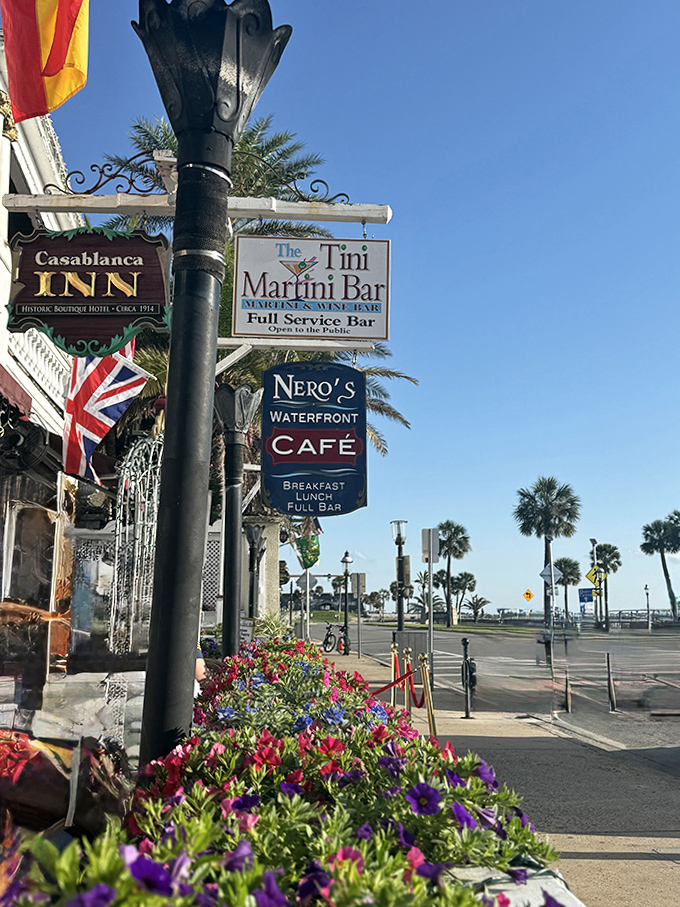 Signage: The Casablanca's iconic signs promise more than just lodging &ndash; they're invitations to step into a world where past and present playfully collide.