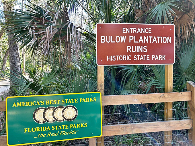 The ultimate "You Are Here" marker, where Florida's storied past and natural beauty collide in spectacular fashion.