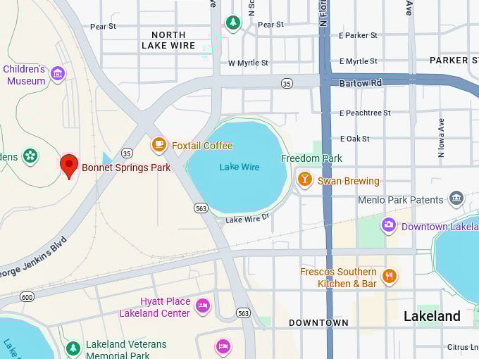 16. bonnet springs park map