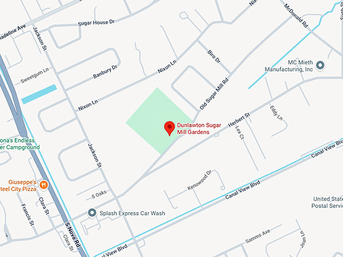 16. dunlawton sugar mill gardens map