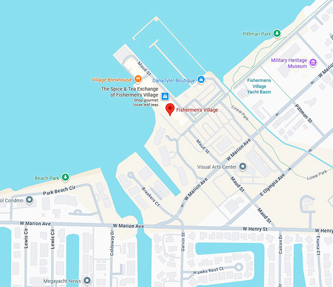 16. fishermen’s village map