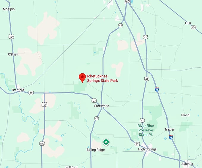 16. ichetucknee springs state park map
