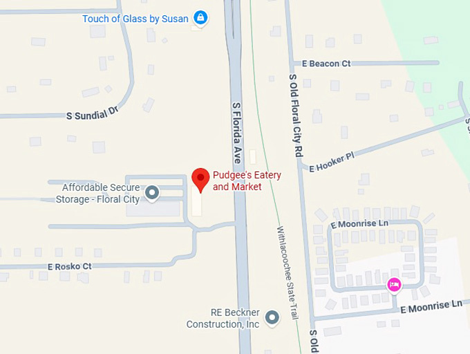 16. pudgee&rsquo;s eatery & market map