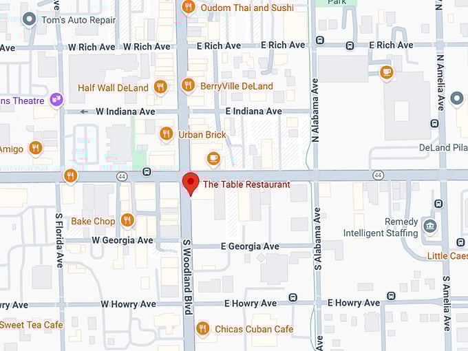 16. the table restaurant