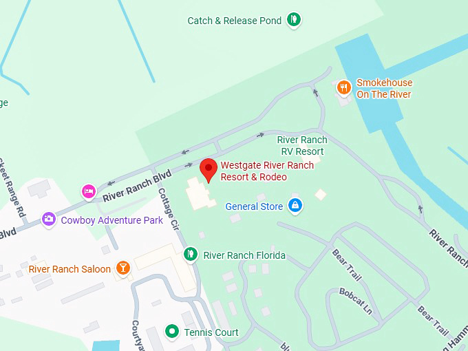 16. westgate river ranch resort & rodeo map