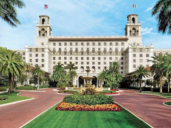 This isn't just a hotel entrance, it's a time machine to the Gilded Age&mdash;with better Wi-Fi and fewer corsets.