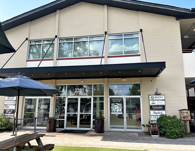 The welcoming entrance beckons food lovers and the curious alike &ndash; step inside and prepare for a journey of delicious discovery.