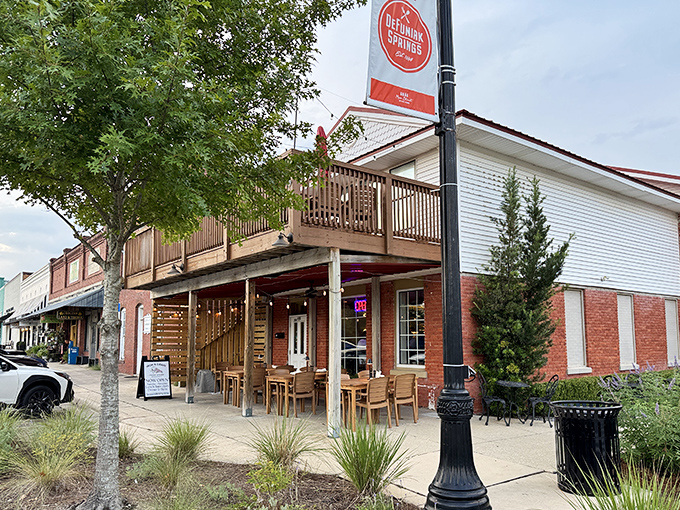 Small-town charm meets big-city taste at Iron & Grape, where that inviting porch practically whispers, "Stay awhile, the pasta can wait... but not too long."