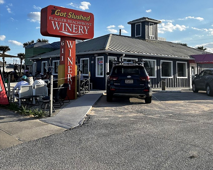 "Got Slushed" indeed! This beachside winery proves Florida can do more than oranges &ndash; frozen wine slushies with Atlantic views.