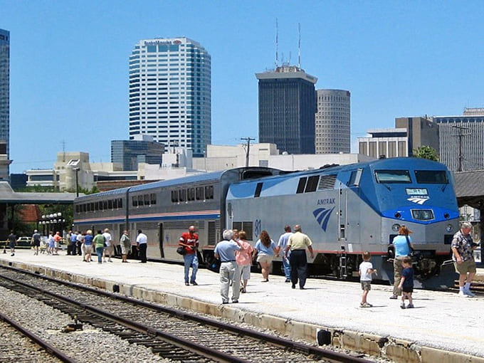 Tampa Union Station welcomes you with open arms and the promise of Cuban sandwiches in nearby Ybor City.