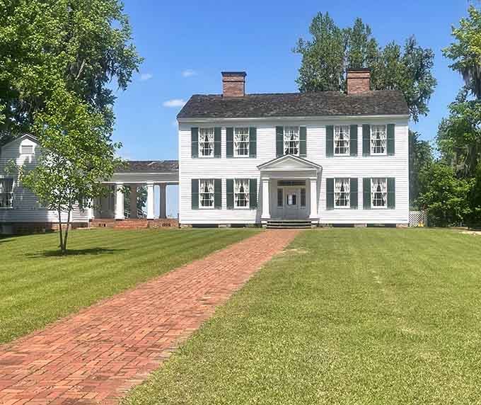Historic buildings stand proud with their classic white walls, reminding visitors that Florida has stories beyond the beaches.