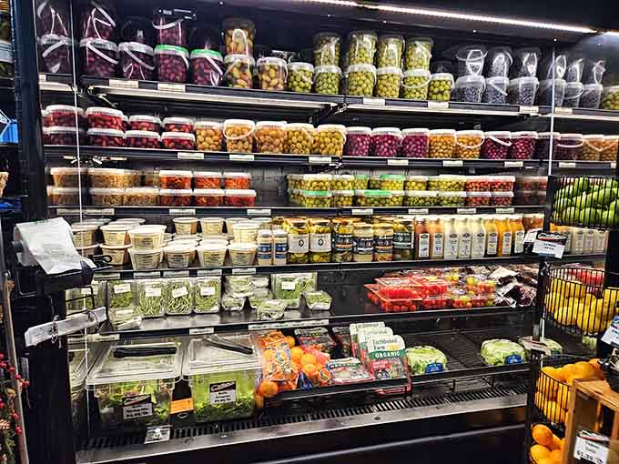 When your produce section looks this vibrant, you know someone's taking their vegetables seriously, and your salads are about to level up.
