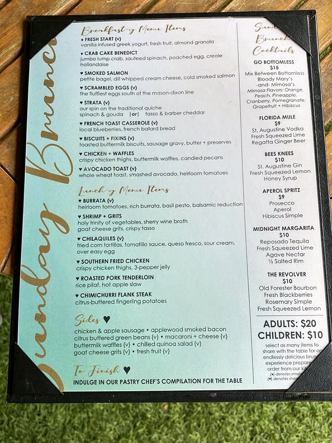 The menu reads like a love letter to Southern cuisine &ndash; each dish promising a perfect balance of tradition and innovation.