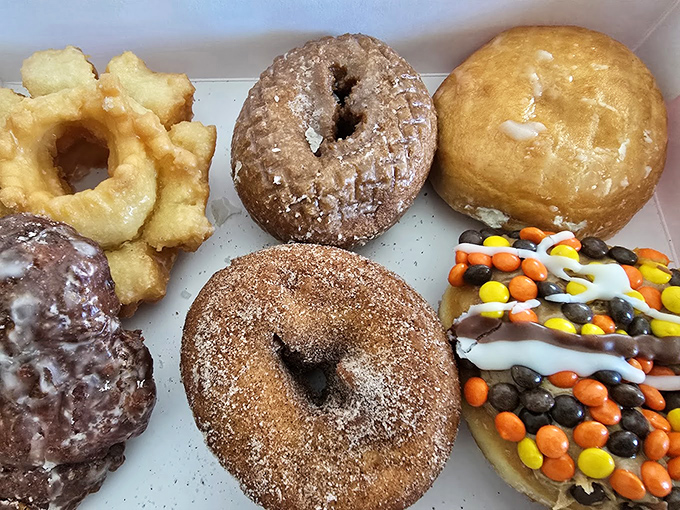 A box of edible joy &ndash; each donut a unique personality waiting to introduce itself to your taste buds.
