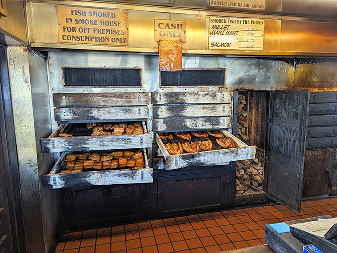 Those smoke chambers are the beating heart of Ted Peters &ndash; where ordinary fish transforms into extraordinary culinary memories.