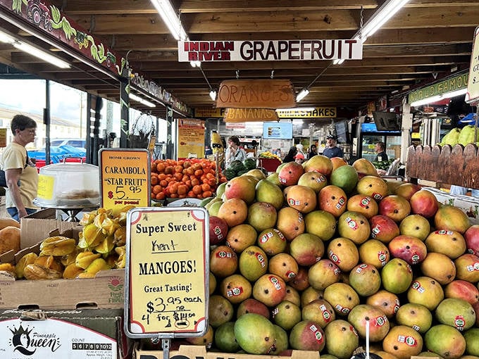 Nature's candy store: These mangoes aren't just fruits, they're transformative experiences waiting to be devoured.