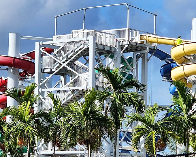 A towering monument to controlled chaos &ndash; five stories of twisting tubes that turn adults back into giggling children.