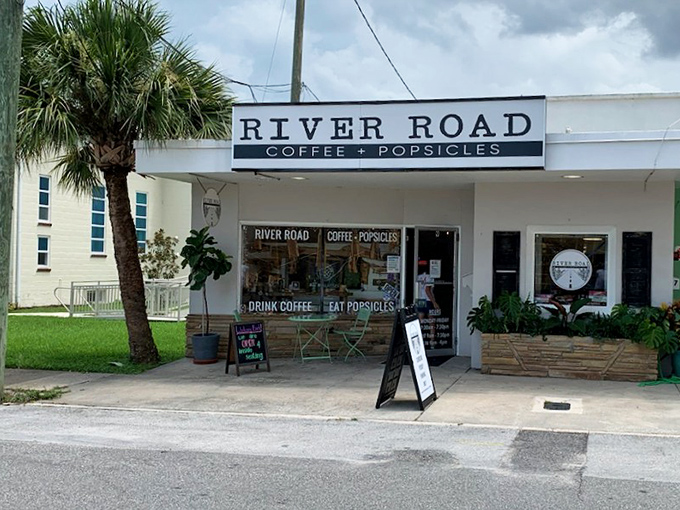 River Road Coffee and Popsicles solves Florida's eternal dilemma: how to stay both caffeinated and cool in a climate that demands both.