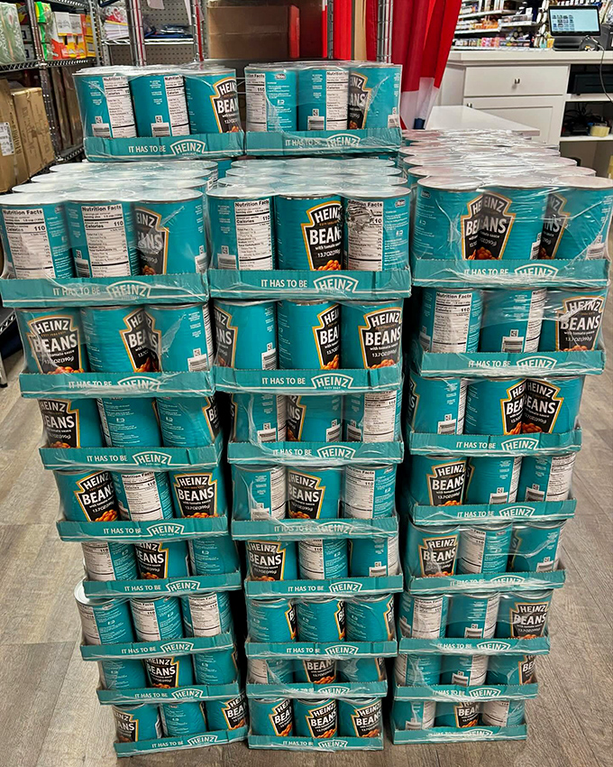 It has to be Heinz isn't just a slogan &ndash; these stacked beans represent the cornerstone of countless British breakfasts on toast.