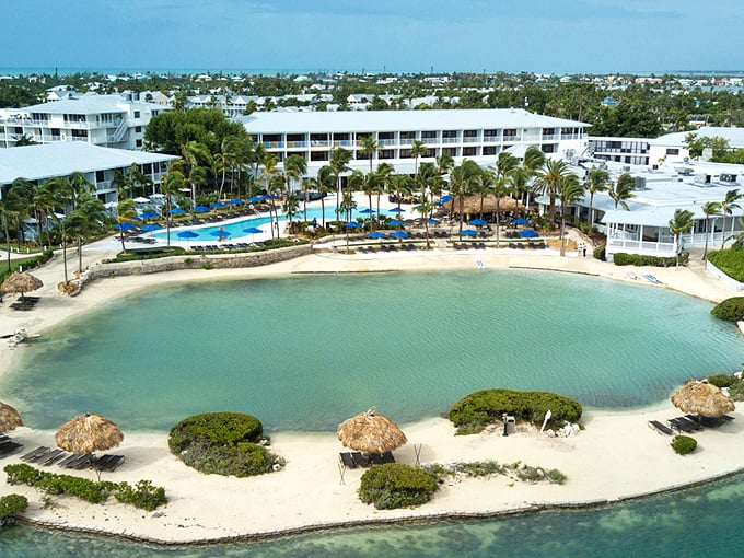 Waterfront accommodations blend seamlessly with nature, offering morning coffee views that make you question returning to mainland life.