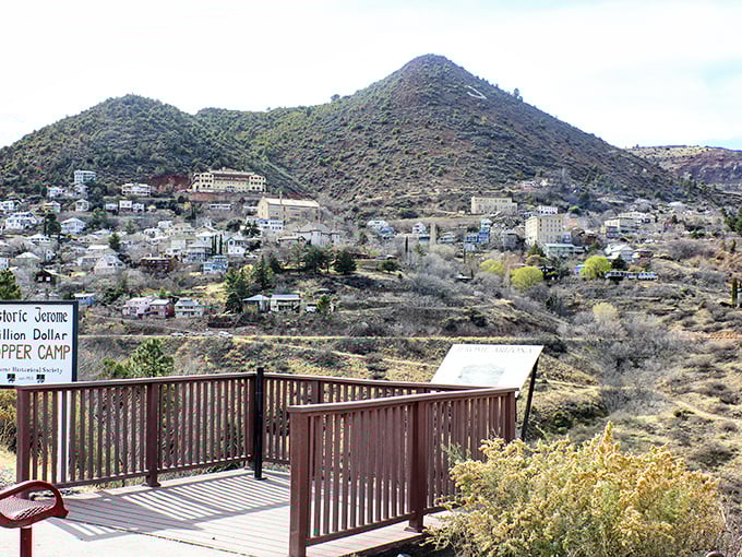 Historic Jerome's mining past is visible in every corner. The quirky mountain town offers visitors a perfect blend of history, art, and small-town charm.