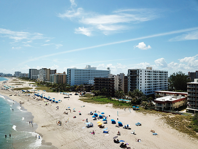 The developing skyline of Pompano Beach offers vacation home buyers excellent value, with beachfront properties and water views at prices below neighboring coastal communities.